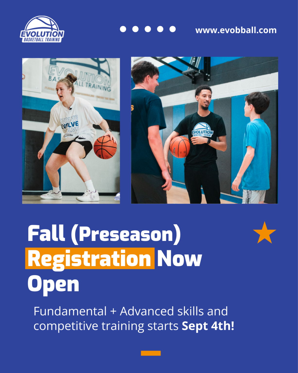 Evolution Basketball Training | VA, MD Expert Training, Clinics, & Camps